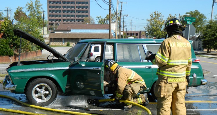 Car once owned by 'Sound of Music' actor catches fire in OR