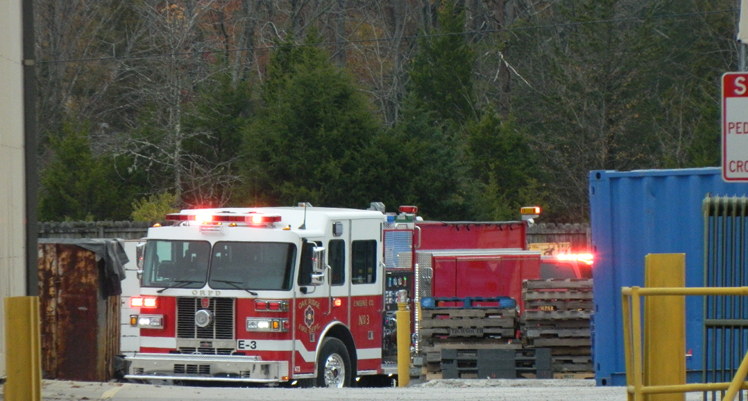 Four workers evaluated, released after electrical fire at Toxco