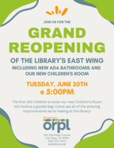 Oak Ridge Public Library Archives - Oak Ridge Today